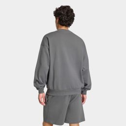 Herren Sweatshirt "ADIDAS KIT, KLEINES LOGO"grau five, Gr. XXL, adidas Sportswear, Obermaterial: 100% Baumwolle, Sweatshirts, mit Rundhalsausschnitt,