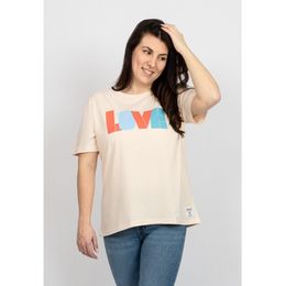 salzhaut Shirt K&Auml;IES Beige | Gr.: XS