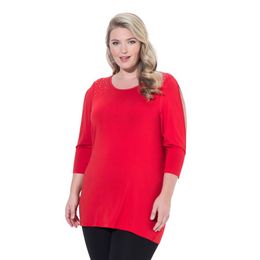 MIAMODA Shirt in rot | Gr.: 50