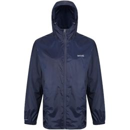 Regatta Herren Funktionsjacke "Pack It III", blau, Gr. M, Obermaterial: 100% Polyamid PA., Jacken