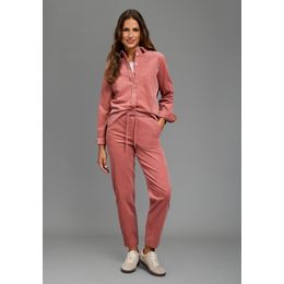 Laura Scott Damen Hemdbluse, rosa, Gr. 36, unifarben, Cord, Obermaterial: 98% Baumwolle, 2% Elasthan, Blusen, normale Passform, aus Baumwolle und