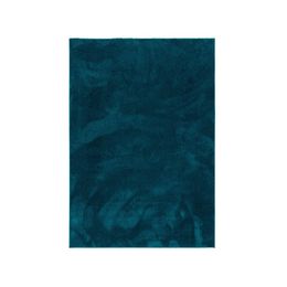 Pergamon Kinderteppich Super Soft Hochflor Silky Kids in Petrol | Gr.: 140 x 200 cm