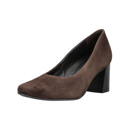 Paul Green Damen Pumps "Paul Green Pumps Veloursleder", Gr. 37,5, braun, Veloursleder, Schuhe