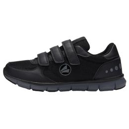 Jako Herren Sneaker "J-BLNOMICV", Gr. 46, schwarz, Synthetik, Textil, Schuhe, Klettverschluss,Comfort-Fit