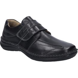 Josef Seibel Herren Slipper "New Anvers 02, schwarz", Gr. 45, schwarz, Obermaterial: 100% Rindsleder Leather cow., Schuhe