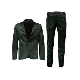 LINDBERGH Herren Anzug "Anzug Relaxed Fit", gr&uuml;n, Gr. 60, unifarben, Obermaterial: 100% Polyester. Futter: 100% Polyester, Anz&uuml;ge