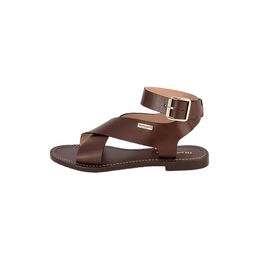 Les Trop&eacute;ziennes par M Belarbi Ledersandalen &bdquo;Les Haglaett&ldquo; Braun | Gr.: 38