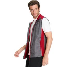 Catamaran Sports Herren Funktionsweste mit Rei&szlig;verschluss-Tasche hinten, rot, Gr&ouml;&szlig;e 54