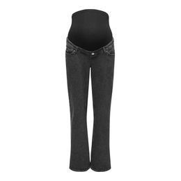 Only Jeans mit weitem Bein in Washed Black | Gr.: S/L32