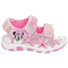 Disney M&auml;dchen Sandale "MINNIE", Gr. 30pink, Textil, Schuhe