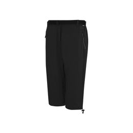 Regatta 3/4 Capri Hose Xert Stretch Wanderhose in Schwarz | Gr.: 38