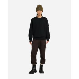 MOOSE KNUCKLES Hartsfield Rundhals Sweatshirt in Schwarz