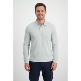BOSS Orange Herren Poloshirt "Passerby Langarm Regular Fit", grau, Gr. L, Jersey, Obermaterial: 95% Baumwolle, 5% Elasthan, Shirts, Langarm Classic