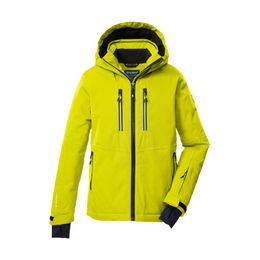 Killtec Jungen Skijacke "KSW 191 BYS SKI JCKT", gelb, Gr. 152, Obermaterial: 100% Polyester.Futter: 100% Polyester.F&uuml;llung: 100% Polyester, Jacken,