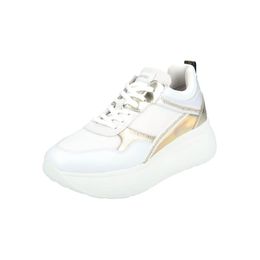 Nero Giardini Sneaker in Wei&szlig;/Gold | Gr.: 41