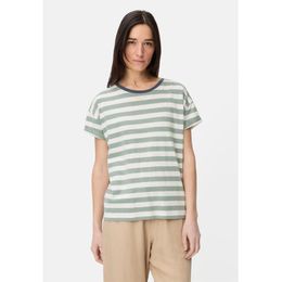 Camel Active T-Shirt aus reiner Baumwolle in Jadeblau | Gr.: 4XL