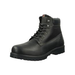 Damen Schn&uuml;rstiefelette "Dockers by Gerli Stiefelette Textil", Dockers by Gerli, Gr. 42, schwarz, Textil, Schuhe