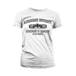 Breaking Bad Shirt "Albuquerque University Dept Of Chemistry Girly Tee" in Wei&szlig; | Gr.: XL