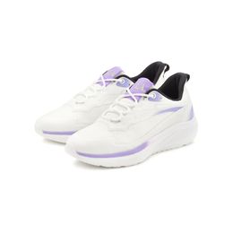 active by Lascana LASCANA ACTIVE Sneaker in wei&szlig; / schwarz / flieder | Gr.: 36
