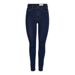 Noisy may Skinny Fit Jeans in Dark Blue Denim | Gr.: W29/L32