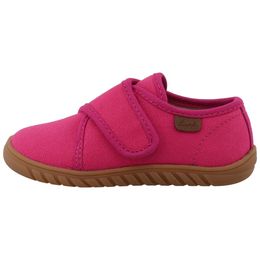 Lurchi Jungen Barfu&szlig;schuh "Bibu Barefoot", Gr. 32, pink, Textil, Schuhe, Klettschuh, Hausschuh mit Label, Gr&ouml;&szlig;enschablone zum Download