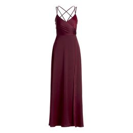 Vera Mont Abendkleid mit V-Ausschnitt in Deep Dahlia | Gr.: 42