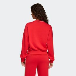 M&auml;dchen Sweatshirt "JG STD SWT", rot, Gr. 152, adidas Sportswear, Obermaterial: 70% Baumwolle, 30% Polyester, Sweatshirts
