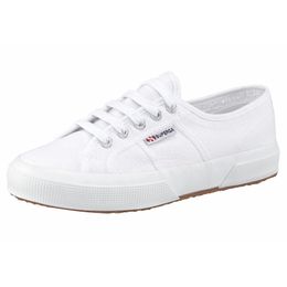 Superga Damen Sneaker "Cotu Classic", Gr. 43, wei&szlig;, Textil, Schuhe, mit klassischem Canvas-Obermaterial