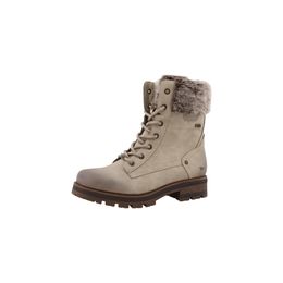 Mustang Lace-Up Ankle Boots 'Darleen' female size 41 Greige