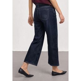 Street One Damen Loose-fit-Jeans, blau, Gr. 25, unifarben, Jeans, 72% Baumwolle, 27% Polyester, 1% Elasthan, Jeans, Middle Waist