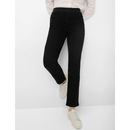 Damen Bequeme Jeans "Style PAMINA", schwarz, Gr. 42, RAPHAELA BY Brax, Denim/Jeans, 93% Baumwolle, 5% Elastomultiester, 2% Elasthan, Jeans