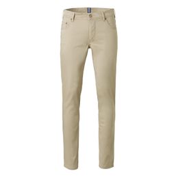 MEYER Herren Chinos "M5 Five 9-6106"beige, Gr. 33, unifarben, 97% Baumwolle, 3% Elasthan, Hosen, in Premium Satin M5 Serie