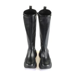 Buffalo Damen Stiefel "Buffalo lola stretch boot hi", Gr. 39, schwarz, Kunstfaser, unifarben, Schuhe