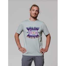 wat? Apparel T-Shirt Turn the music up in Aloe | Gr.: 58