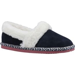 Hush Puppies Ariel Wildleder Damen Navy Pantoffeln
