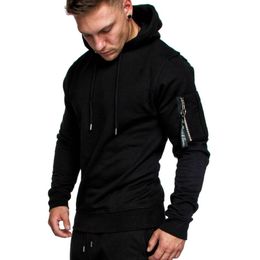 Amaci&Sons Amaci&Sons Kapuzenpullover HIALEAH in Schwarz | Gr.: S