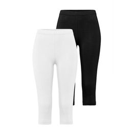 Vivance Active Caprileggings in 1x wei&szlig;, 1x schwarz | Gr.: 32/34