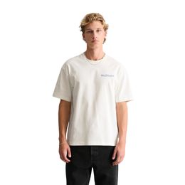 Marc O'Polo Herren T-Shirt "mit R&uuml;ckenprint", wei&szlig;, Basic, Gr. XXL, MARC O'POLO DENIM, unifarben, Obermaterial: 100% Baumwolle, Shirts