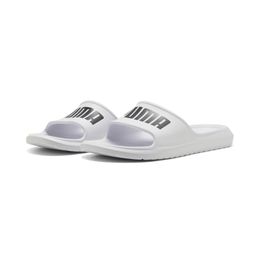 Puma Damen Sandale "Divecat v2 Lite Slide Erwachsene", Gr. 43, wei&szlig;, Obermaterial: Synthetik. Futter: Keine Angabe. Innensohle: Synthetik. Laufsohle: