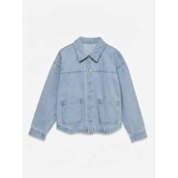 V&eacute;ro Moda Vero Moda Hemdjacke in Light Blue Denim | Gr.: XL