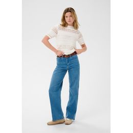 Kaffe T-Shirt kurzarm KAanne Slim fit in Chalk | Gr.: XL