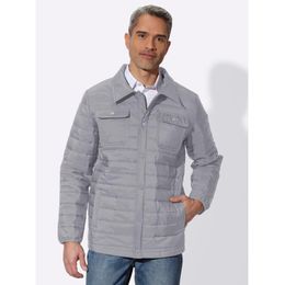 Sieh an! Steppjacke in steingrau | Gr.: 48