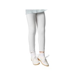 TecTake Enghose, F&uuml;r viele Outfits & Auftritte, Einfarbige Leggings f&uuml;r Kinder | Gr.: 104