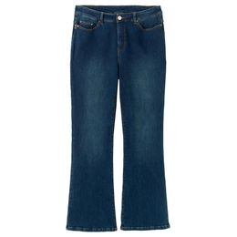 sheego Jeans Damen Gr&ouml;&szlig;e 34 dunkelblau