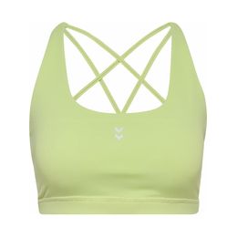 Hummel Sport-BH "Hiit Impact Strap Bra" in Gr&uuml;n | Gr.: M