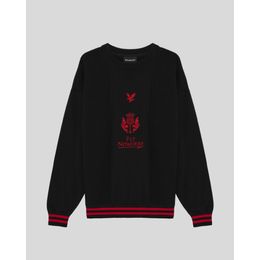 Lyle & Scott Technischer Streifenpullover