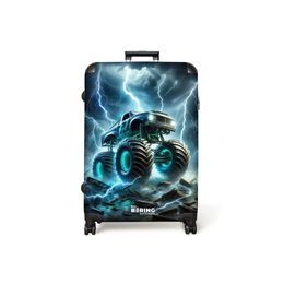 NoBoringSuitCases Suitcase, Koffer, Reisekoffer Monstertruck Blitz | Gr.: 98