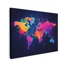 OnlyWow Leinwand Bilder Multicolor | Gr.: 60 x 40 cm