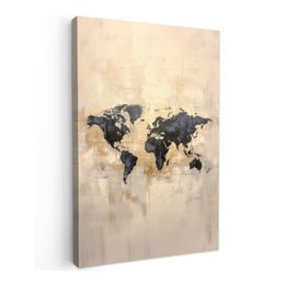 OnlyWow Leinwand Bilder Kupferfarben | Gr.: 20 x 30 cm
