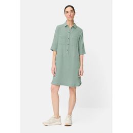 Camel Active Sommerkleid mit Knopfleiste in Jadeblau | Gr.: M